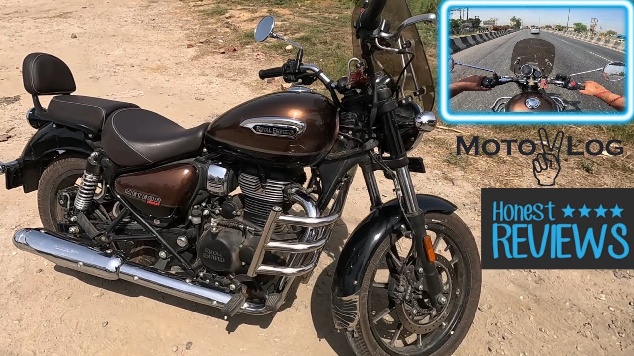 Royal Enfield Meteor 350 Review | meteor 350 motovlog | Royal Enfield ...