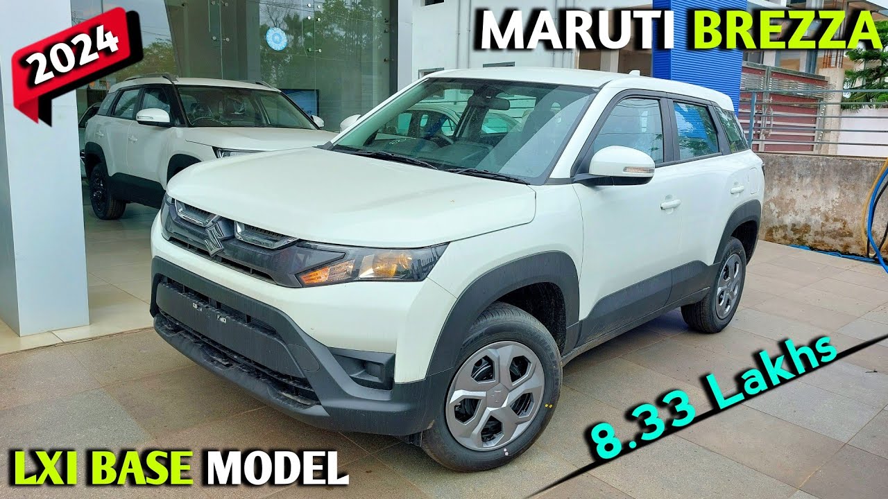 Maruti Brezza Base Model | Brezza LXI Model 2024 | Brezza LXI Model ...
