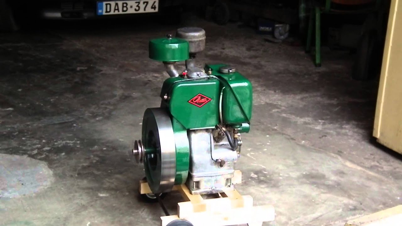 Petter AC1ZS - Stationary engine - YouTube