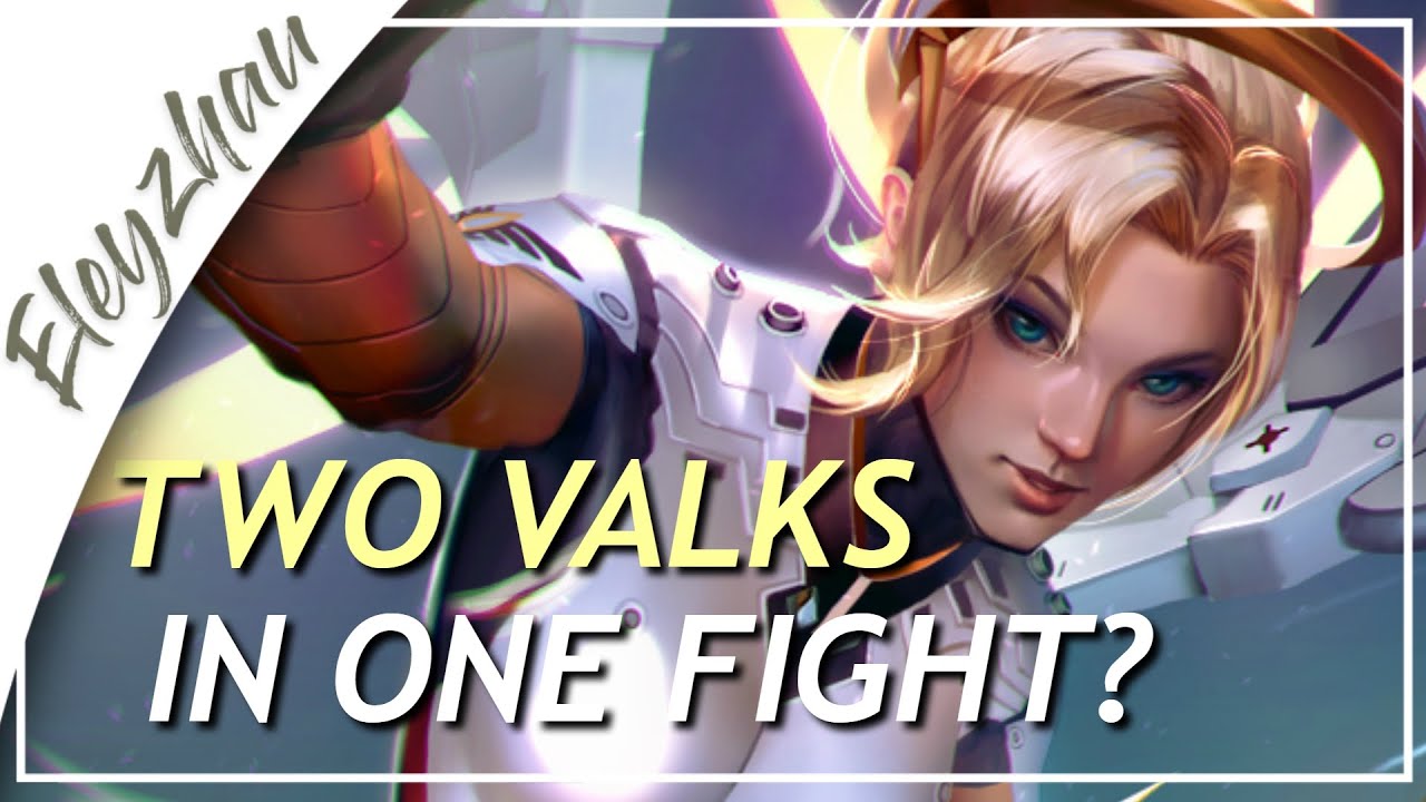 Two Valkyries in One Fight? - Mercy Season 19 (Overwatch) - YouTube