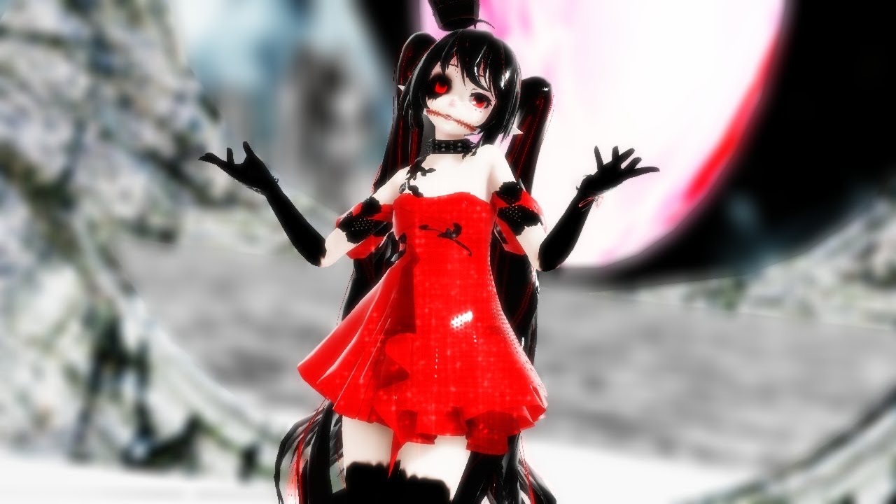 [MMD](G)IDLE - Oh My God||~Gothic queen zatsune - YouTube