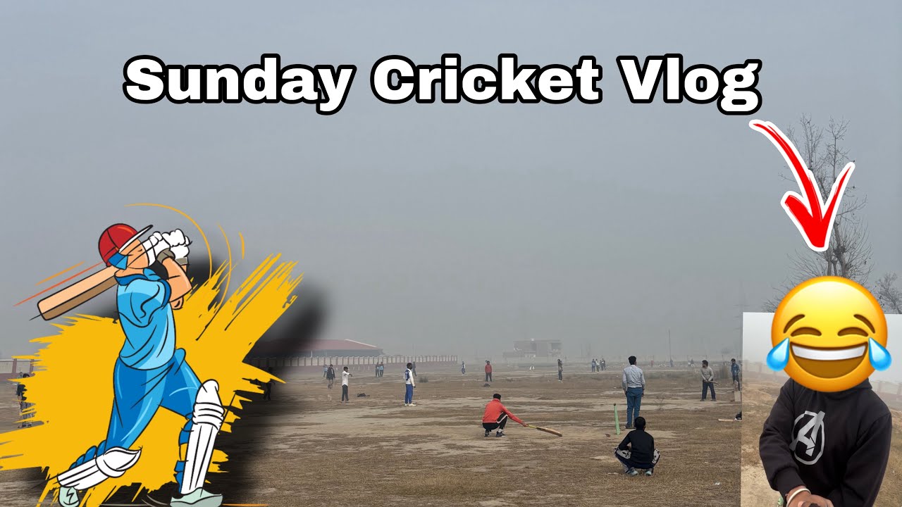 Sunday Cricket Match VLOG ️😂 #cricket - YouTube