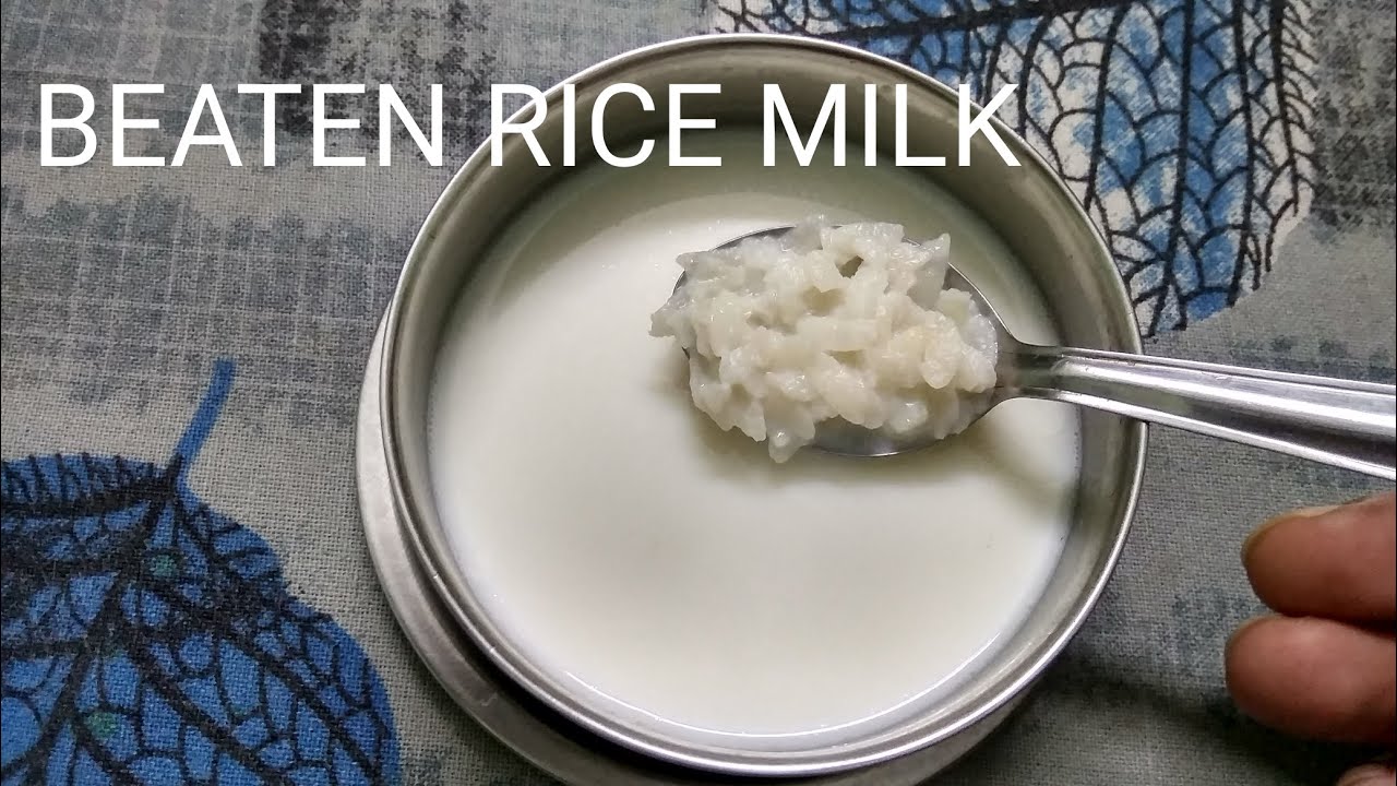 Beaten Rice Milk #viralvideo #trending #shortvideo #india #milk #rice ...