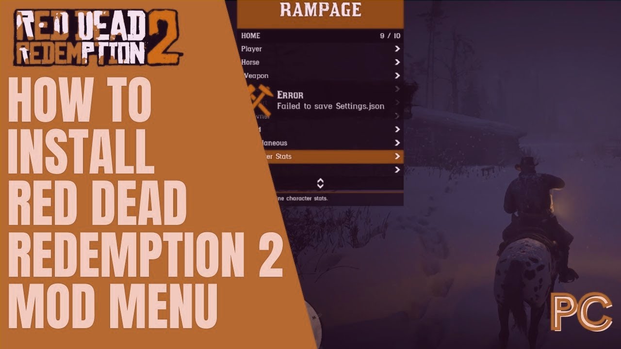 RDR 2 HACK | FREE DOWNLOAD RDR MODMENU | 2022 | CRACK - YouTube