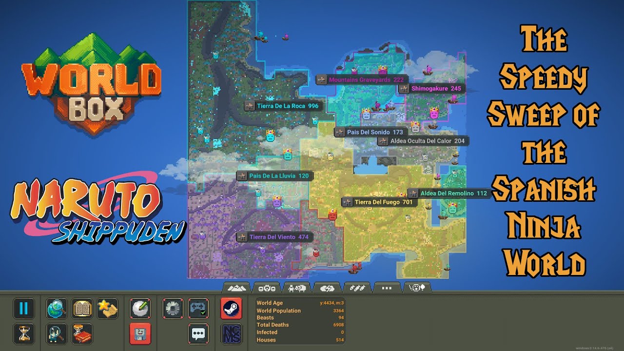 [Worldbox] The Speedy Sweep of The Spanish Ninja World - Worldbox World ...
