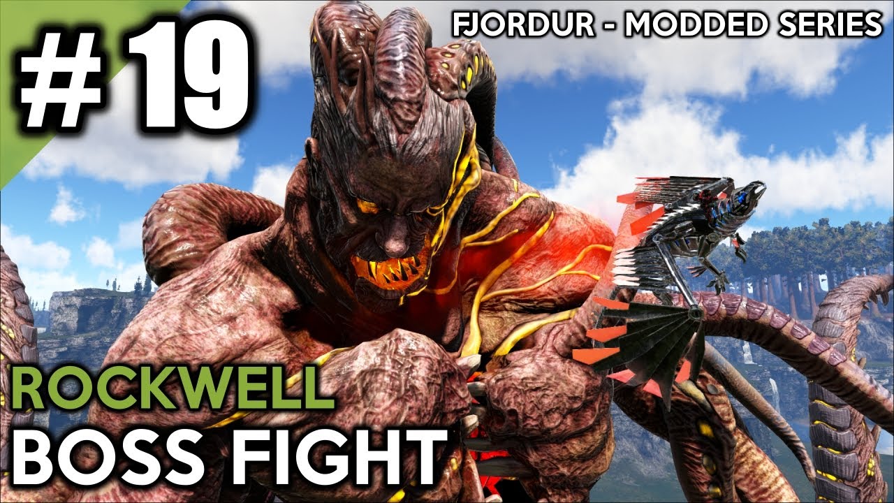 Rockwell Boss Fight | Fjordur - Modded Series | Majaako Gaming | EP ...