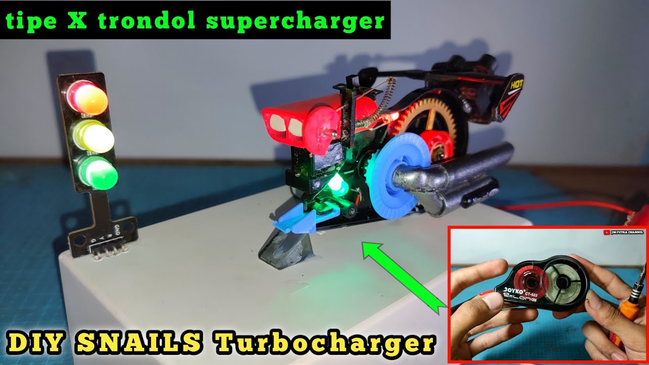 CARA MEMBUAT TIPE X TRONDOL RACING SUPERCHARGER - YouTube