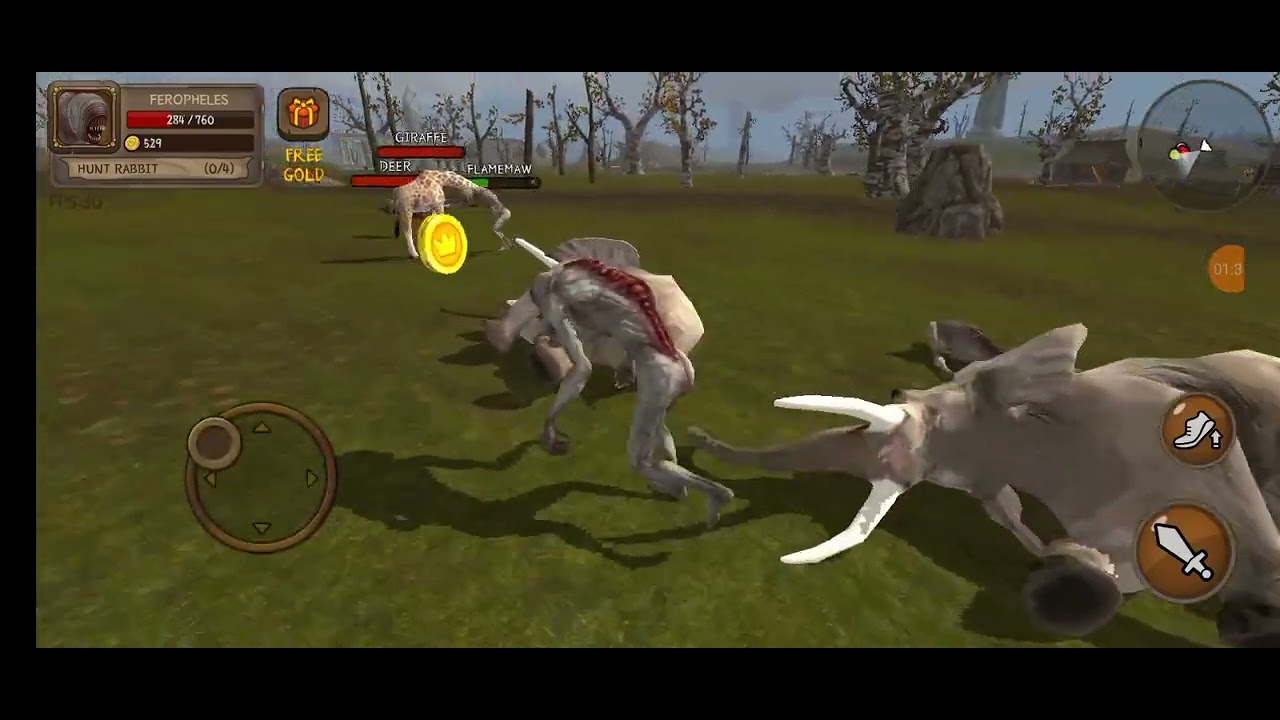 HORROR MONSTER SIMULATOR : Gameplay - YouTube