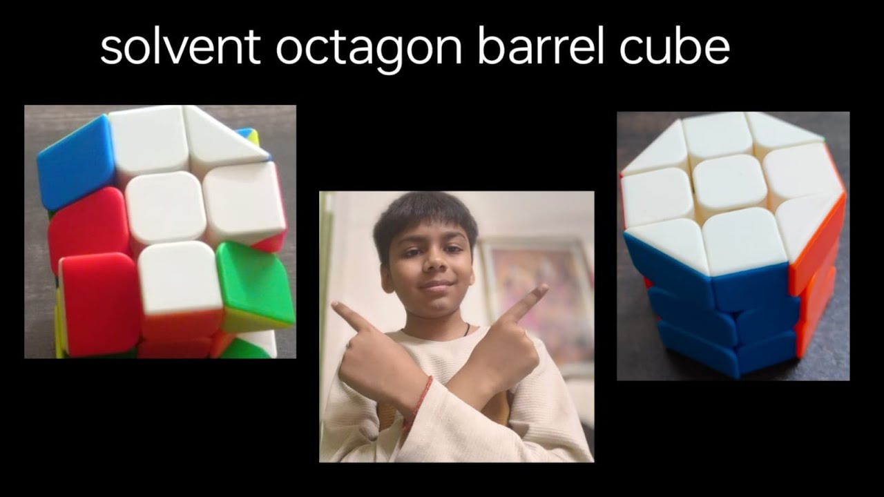 solving octagon barrel cube part 2 - YouTube