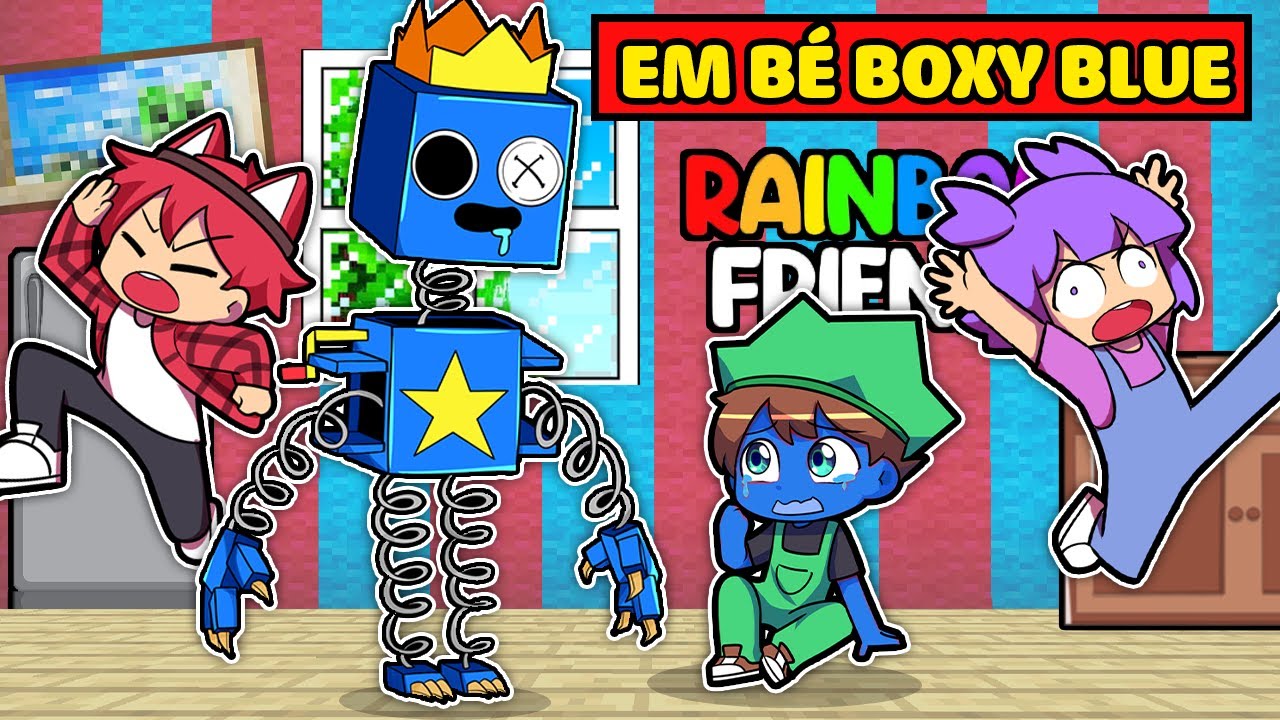 EM BÉ SẦU RIÊNG BOXY BLUE ĐƯỢC SINH TỐ TEAM NHẬN NUÔI TRONG MINECRAFT ...