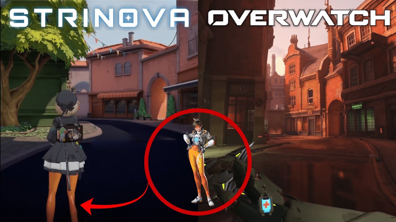 Strinova vs Overwatch Map Comparisons - YouTube