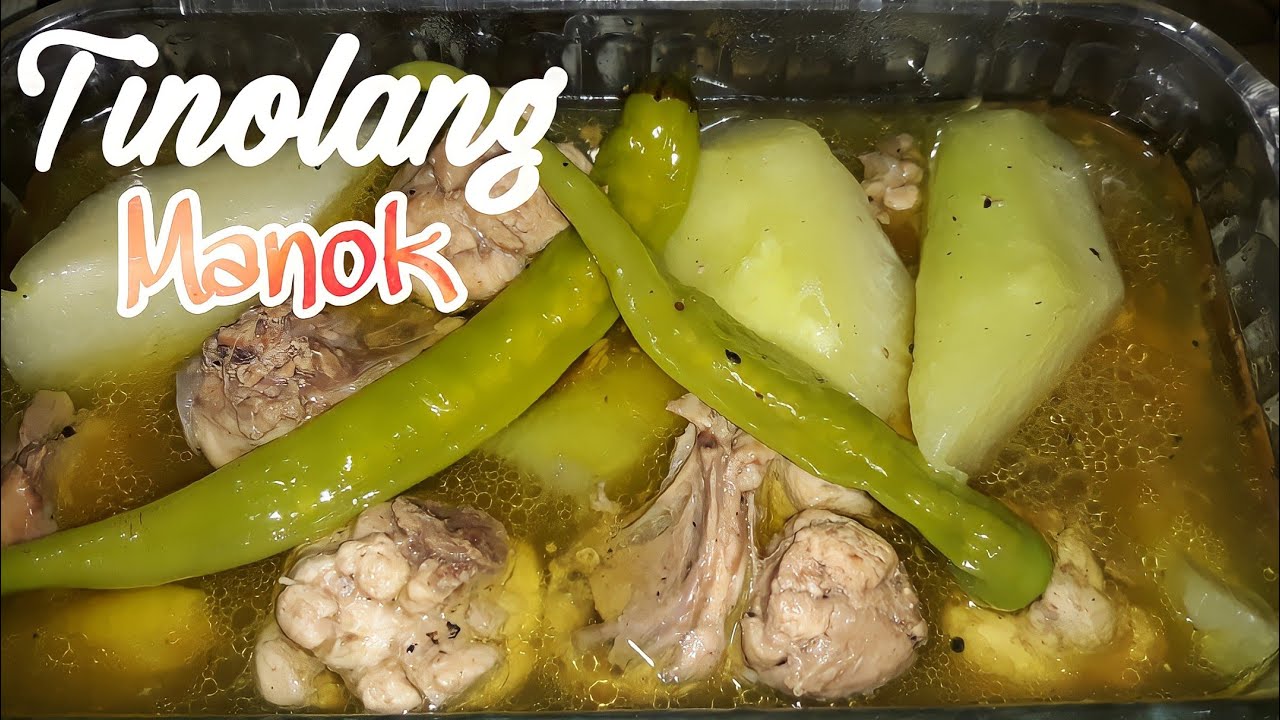 Tinolang manok with chayotte|chicken stew recipe|panlasang pinoy - YouTube