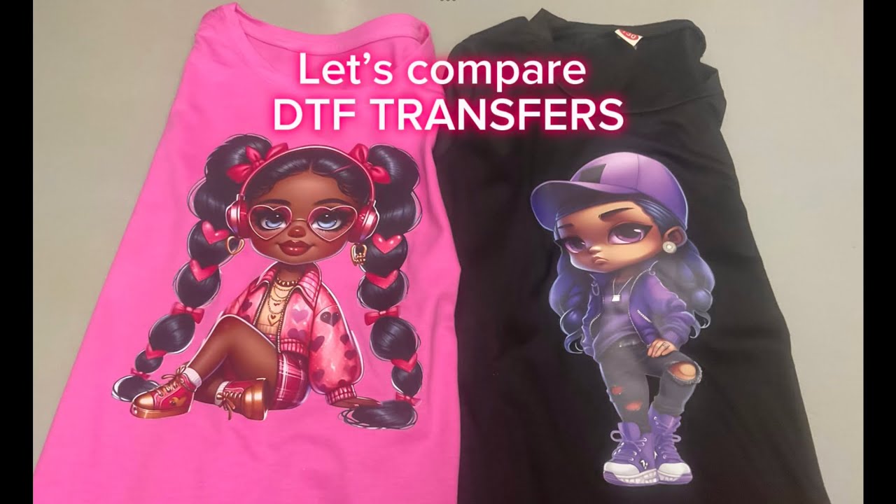 TEMU TRANSFERS VS. READY TO TRANSFER DTF - YouTube