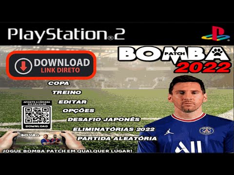 BOMBA PATCH 2021 PS2 MESSI NO PSG BRASILEIRÃO E LIBERTADORES ATUALIZADO AGOSTO EDITOR GEOMATRIX