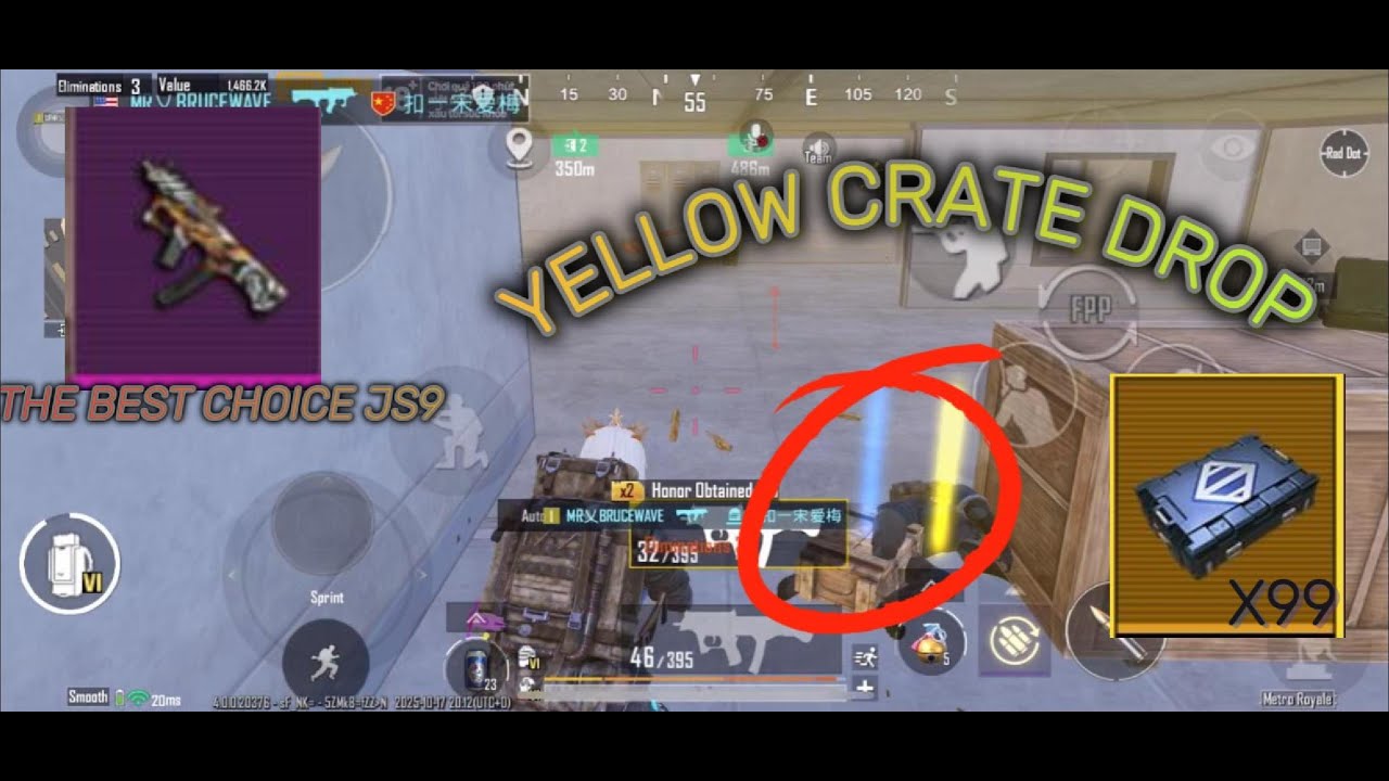 Looting Yellow Crate🤑🤑 : Metro Royale Ambush Tactics - YouTube