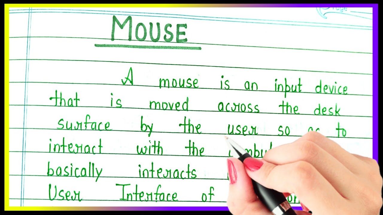 What is mouse | Definition of mouse | Types of mouse | Use of mouse ...