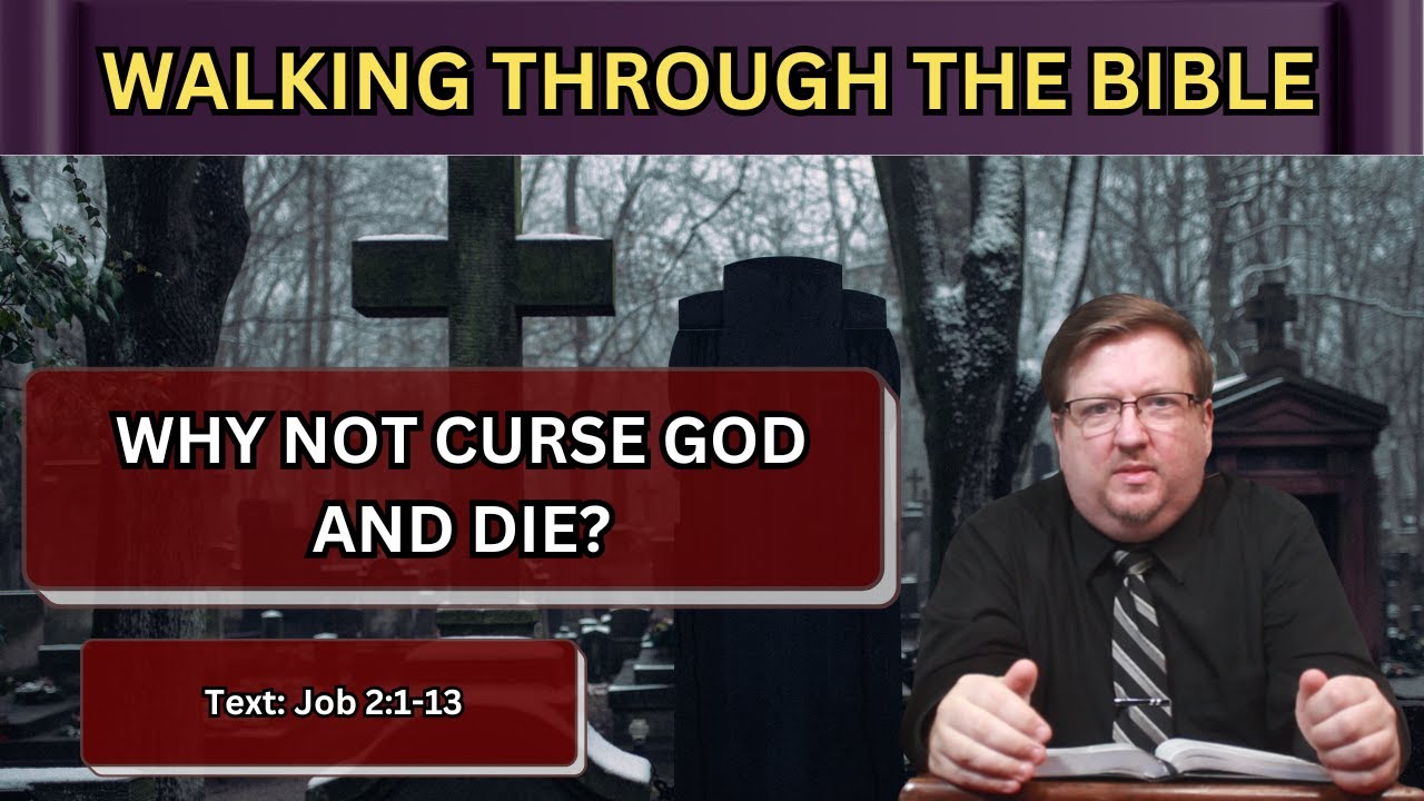 Why Wouldn't Job Curse God and Die? | Job 2:1-13 | #biblestudy - YouTube