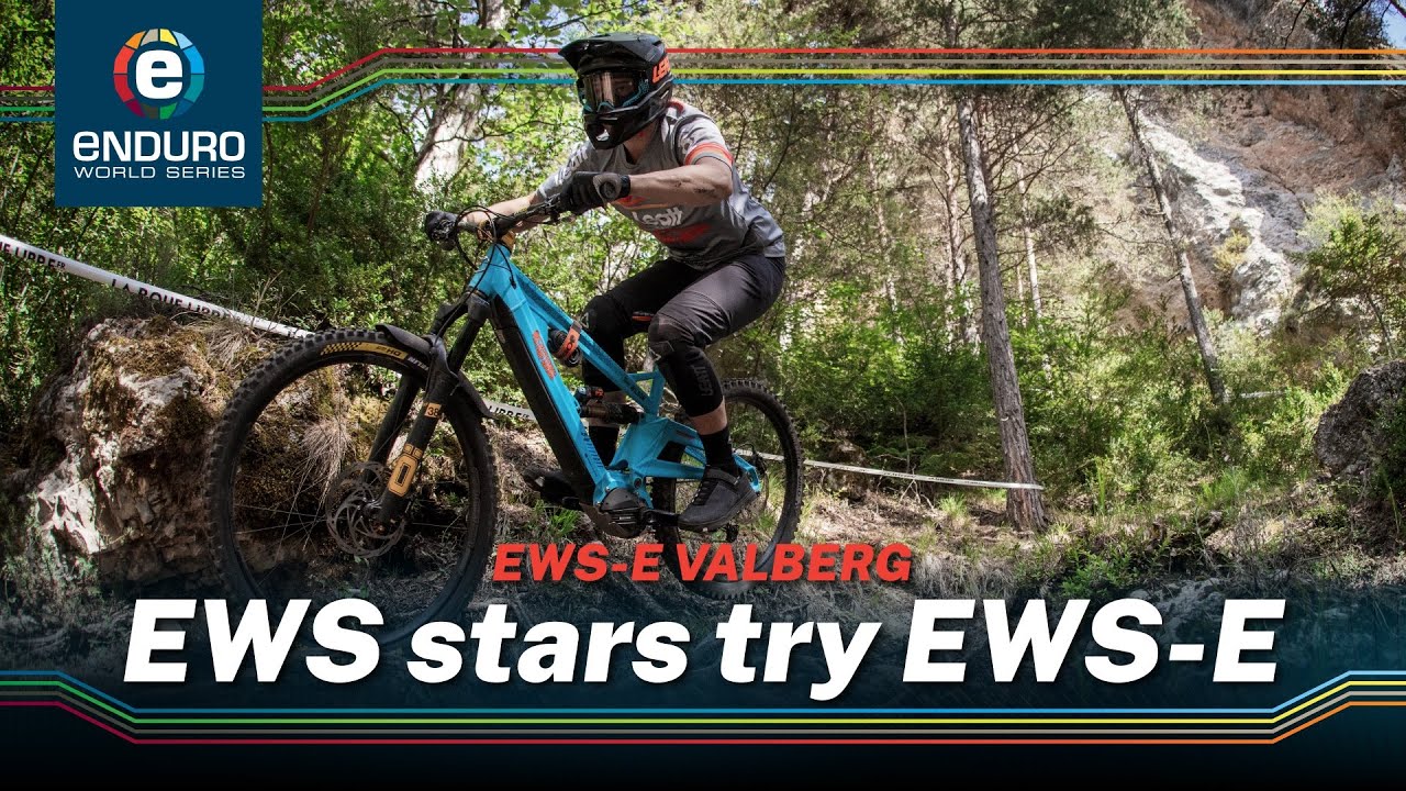 EWS stars try EWS-E - YouTube