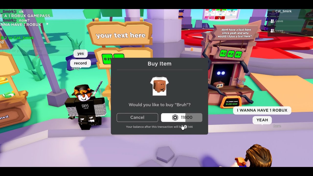 Donating 10,000 Robux in pls donate - YouTube