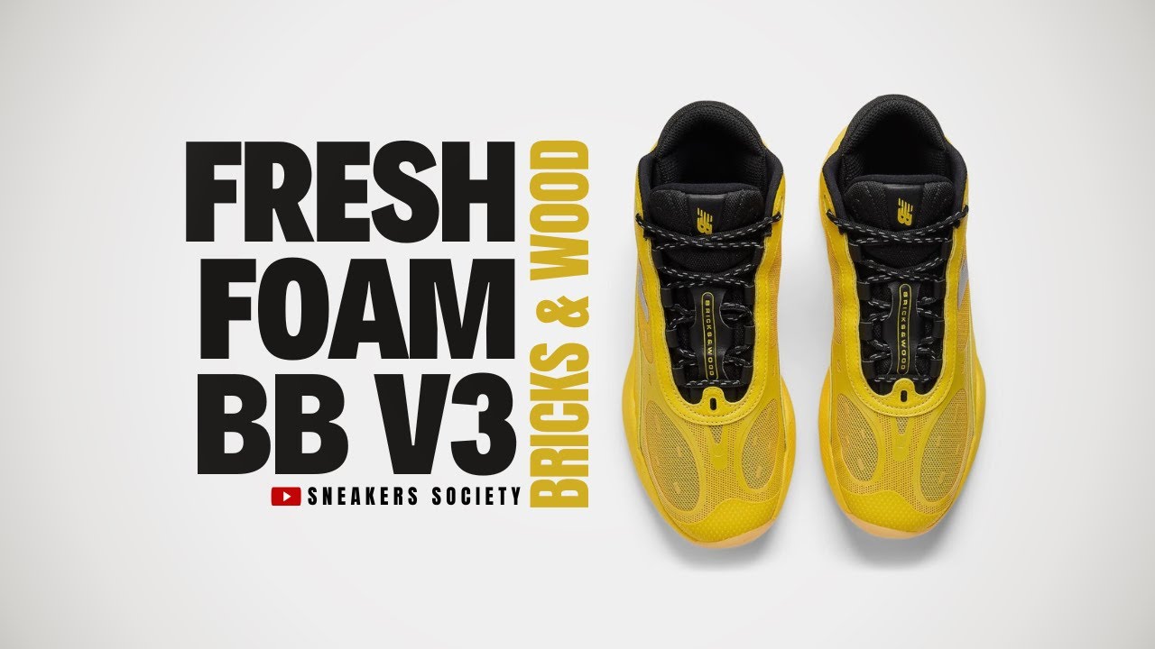 BRICKS & WOOD 2025 New Balance Fresh Foam BB v3 | DETAILED LOOK + PRICE - YouTube
