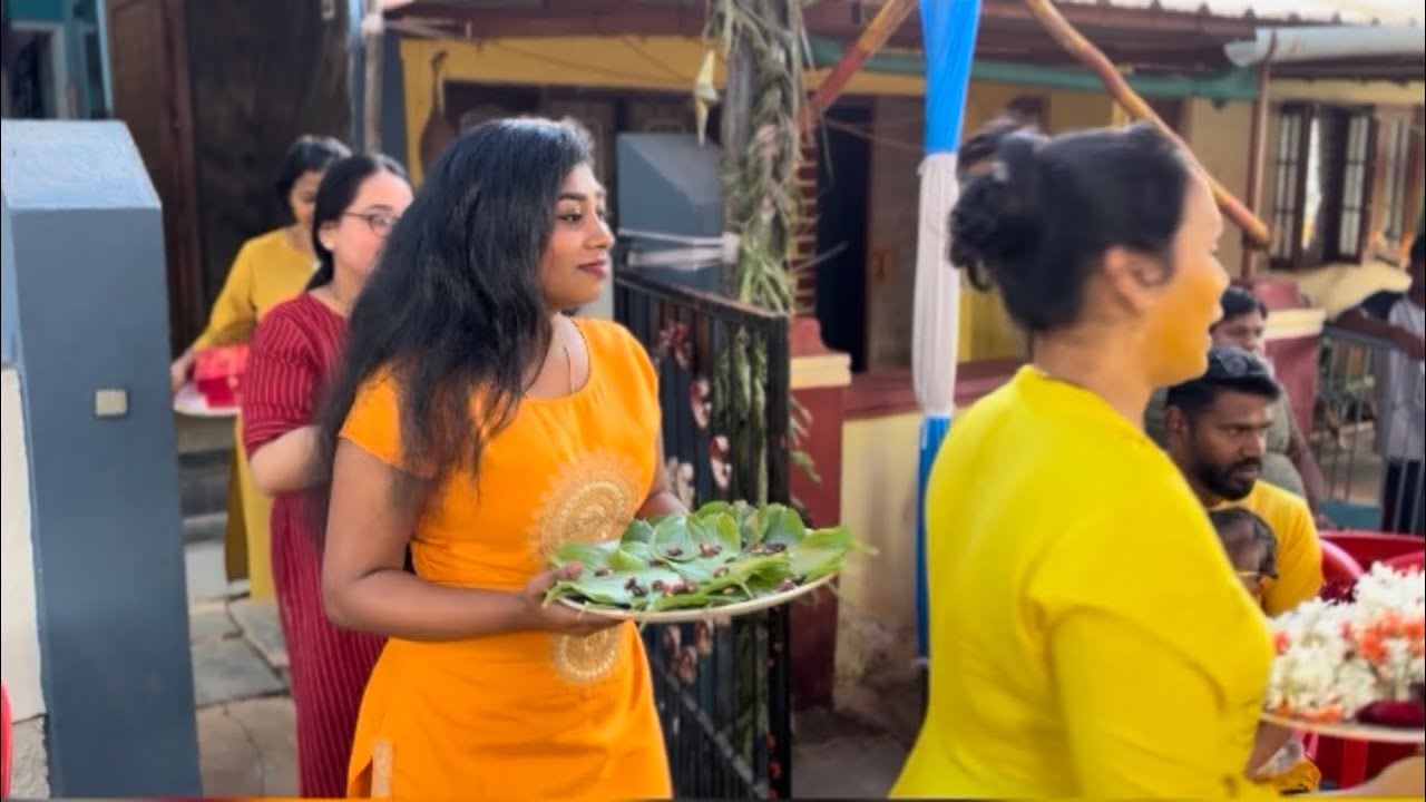 Haldi ceremony of Richard | Andhra rituals | Telugu family - YouTube