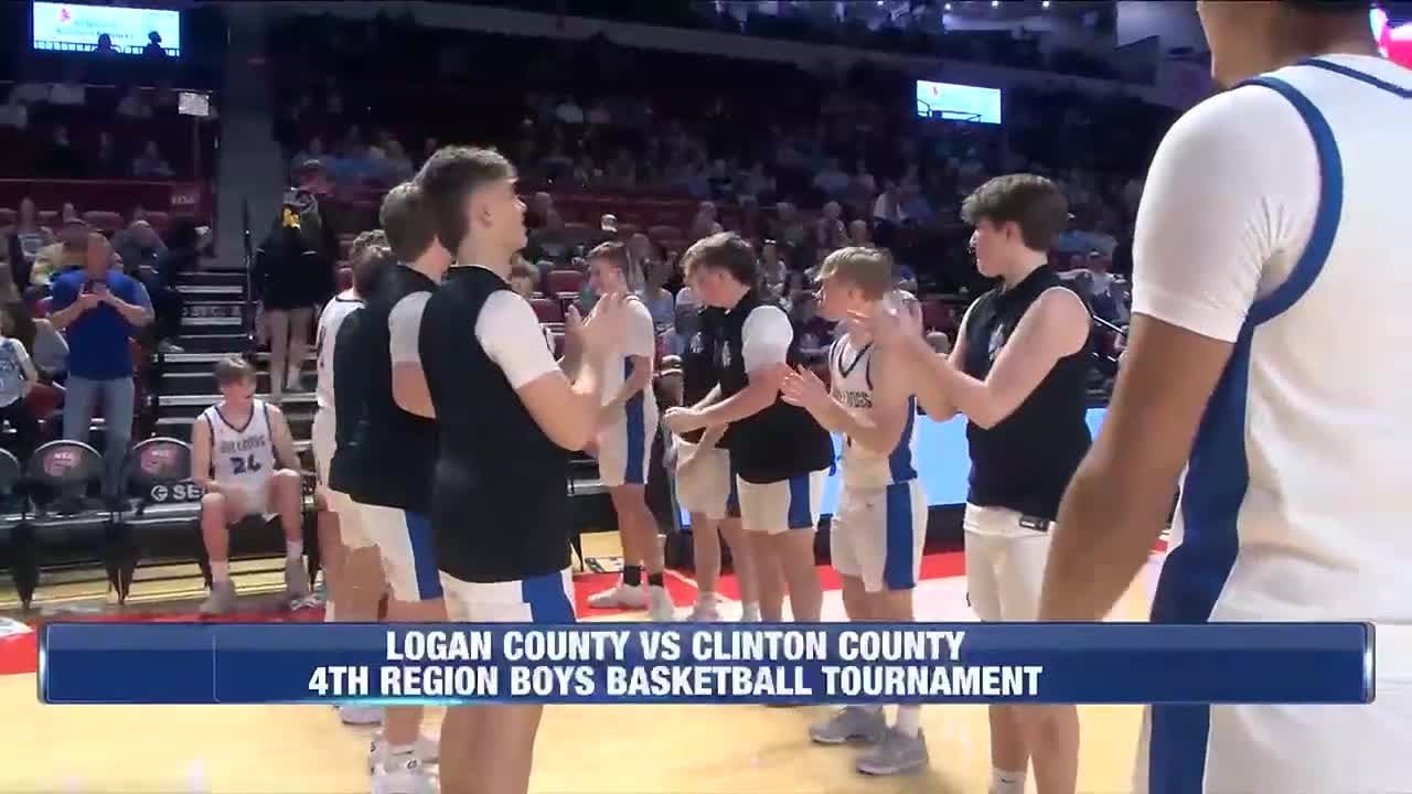 2025 4th Region Boys Basketball Tournament: Logan County vs Clinton ...
