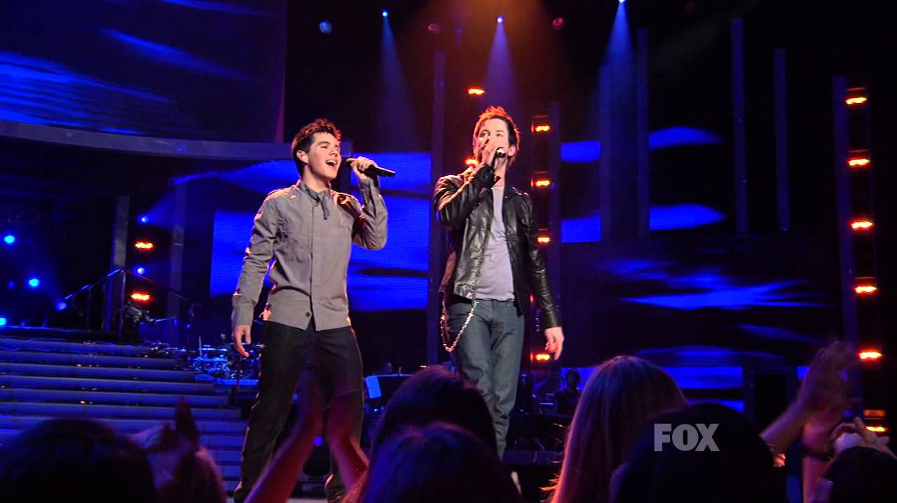 David Cook and David Archuleta - Hero HQ - YouTube