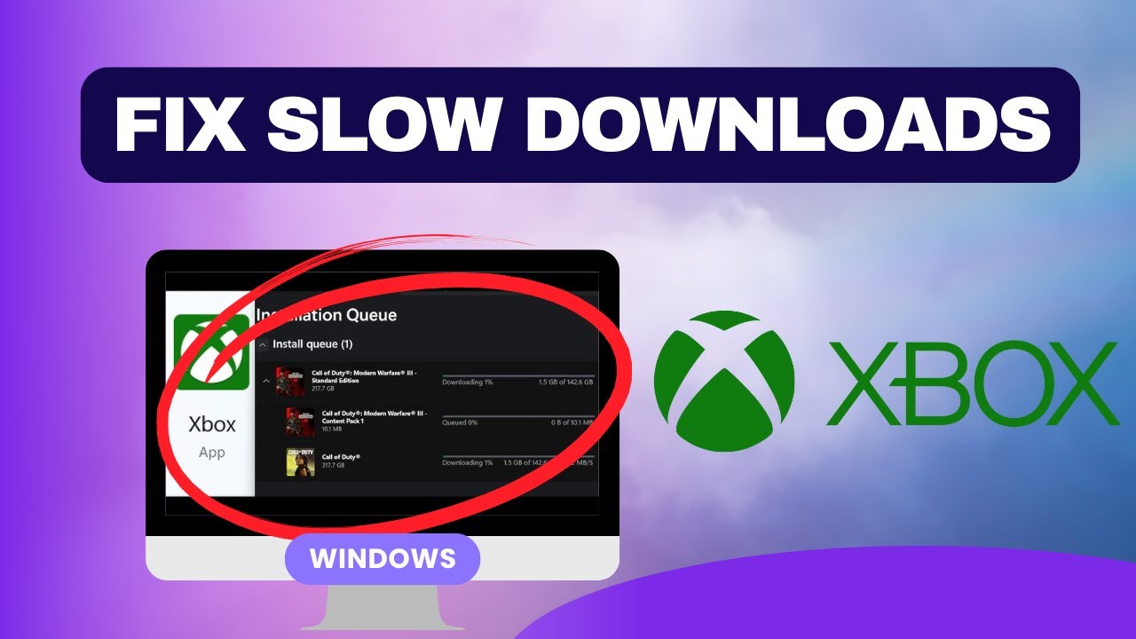 How to Fix Slow Download Speeds in the Xbox App on Windows - YouTube
