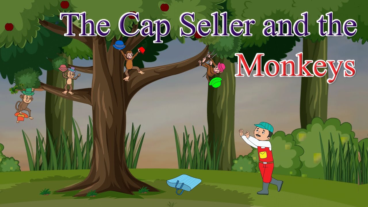 The Cap Seller and the Monkeys | Beacon English | Class 2 - YouTube