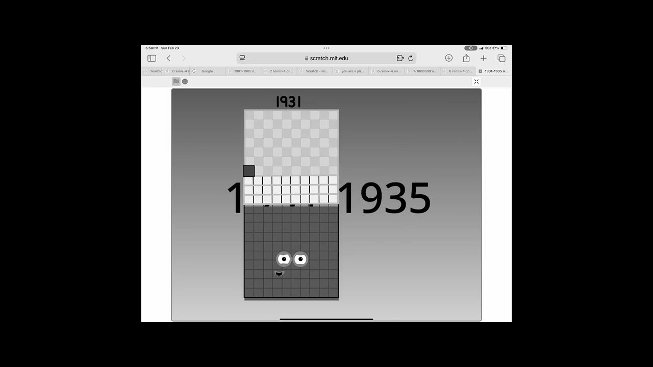 Yearblocks band episode 1 (1901-1955) - YouTube