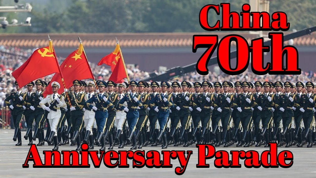 China 70th Anniversary-Military Parade [Soviet March] - YouTube