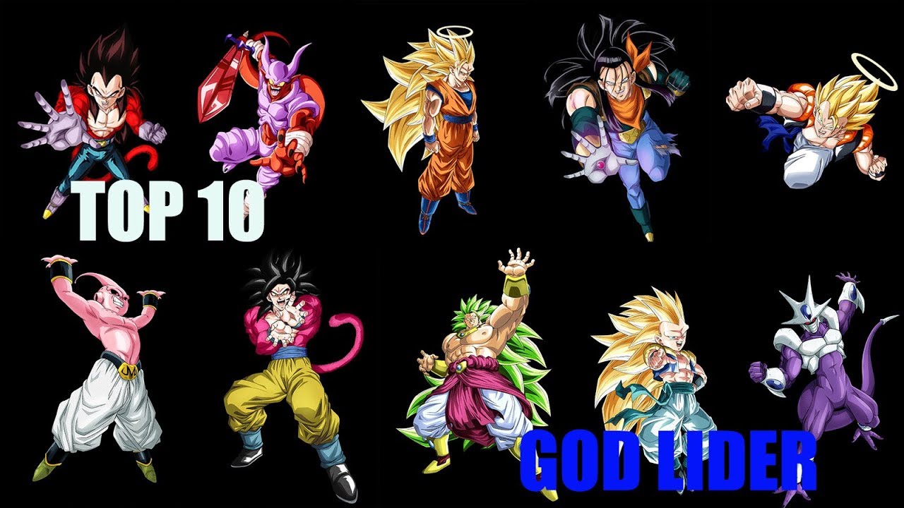 Top 10 God Lider! Dokkan Battle NÚMERO 2! - YouTube