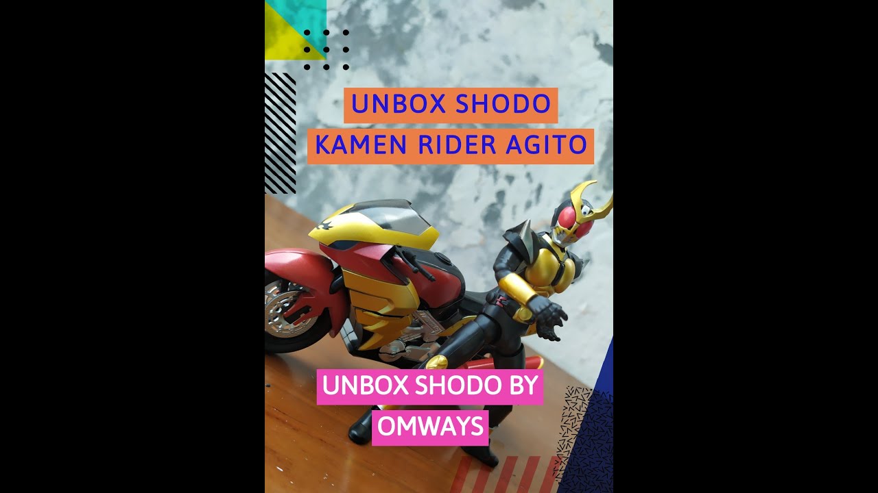 Shodo X Vol 6 Kamen Rider Agito & Motor [Review] [Bahasa Indonesia ...