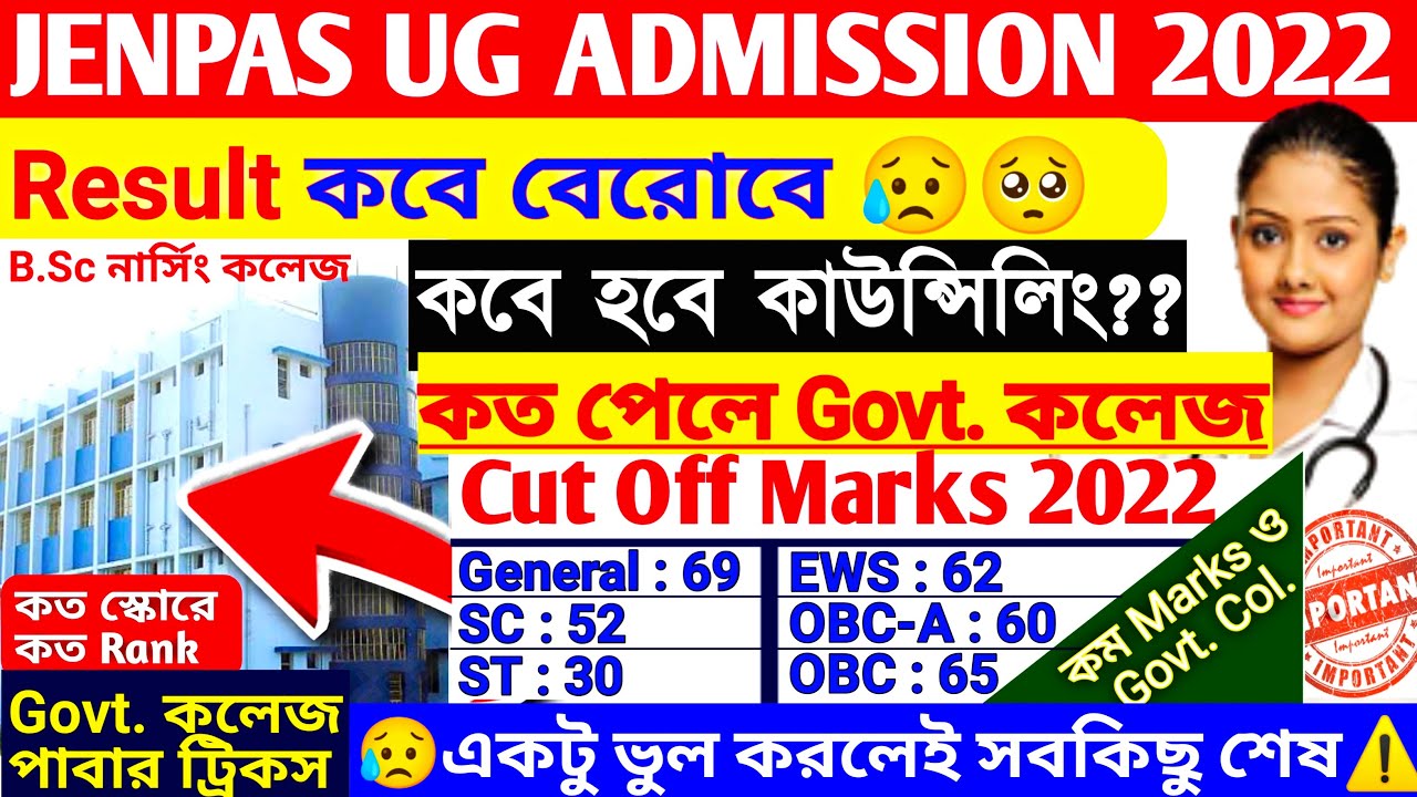 JENPAS UG 2022 Result date | JENPAUH 2022 cut off marks | JENPAS UG ...