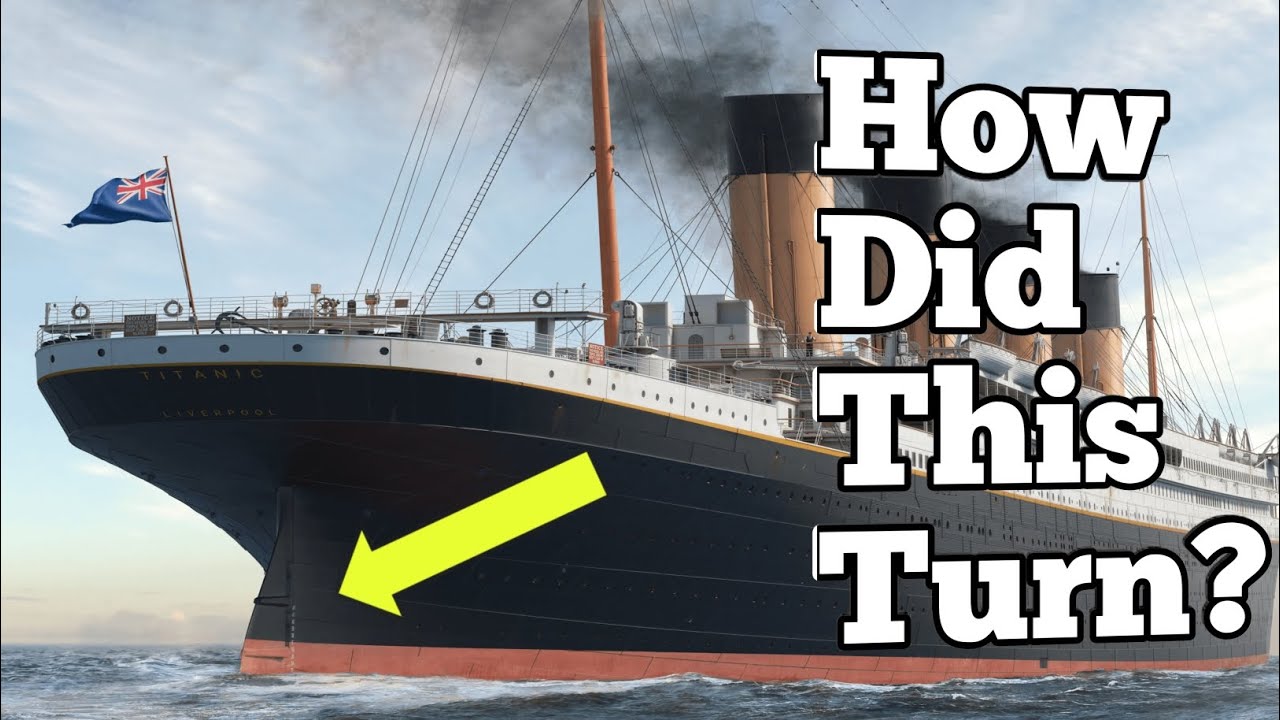 HOW did they STEER the Titanic? - YouTube