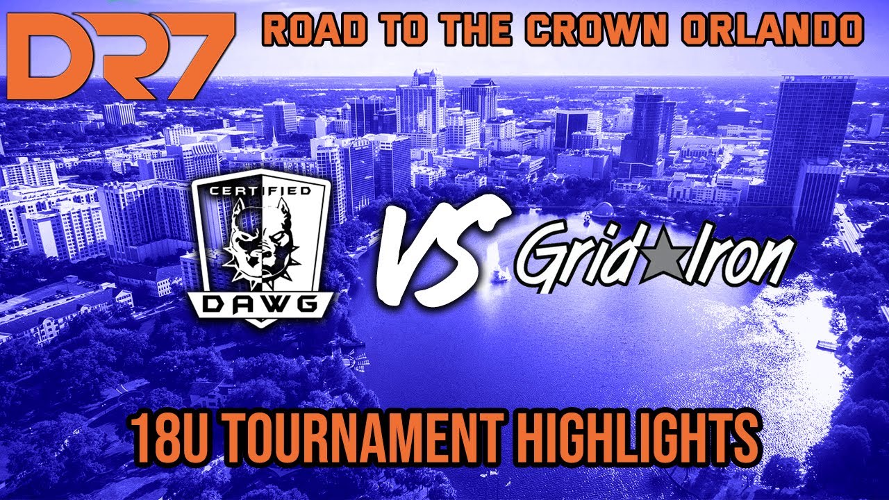 7on7 Football Highlights | Gridiron Elite vs Certified Dawgs 18u ...