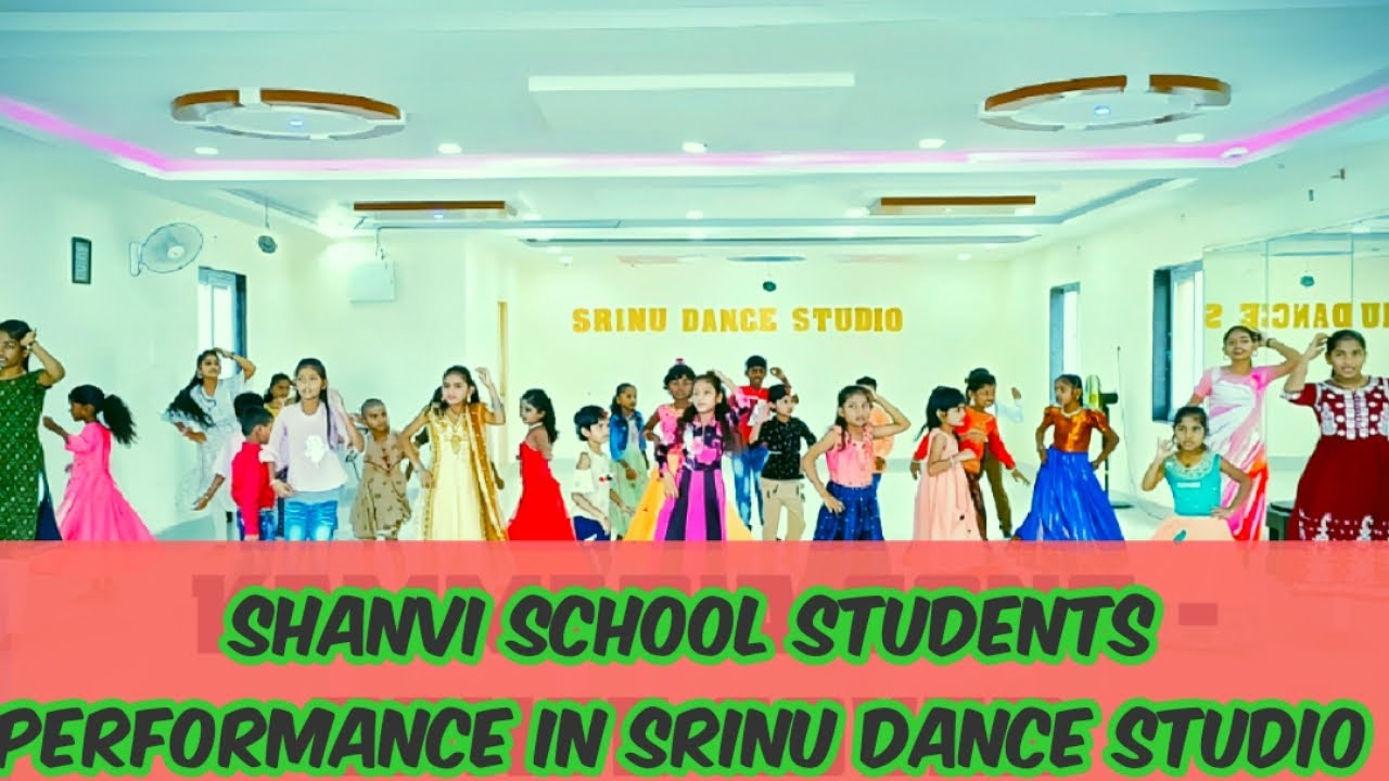 Shanvi School Students Performance || Srinu Dance Studio || #school # ...