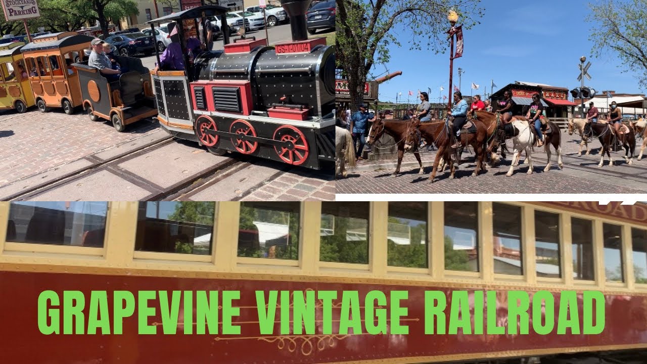 Grapevine Vintage Railroad || Train Ride from Grapevine to Fortworth ...