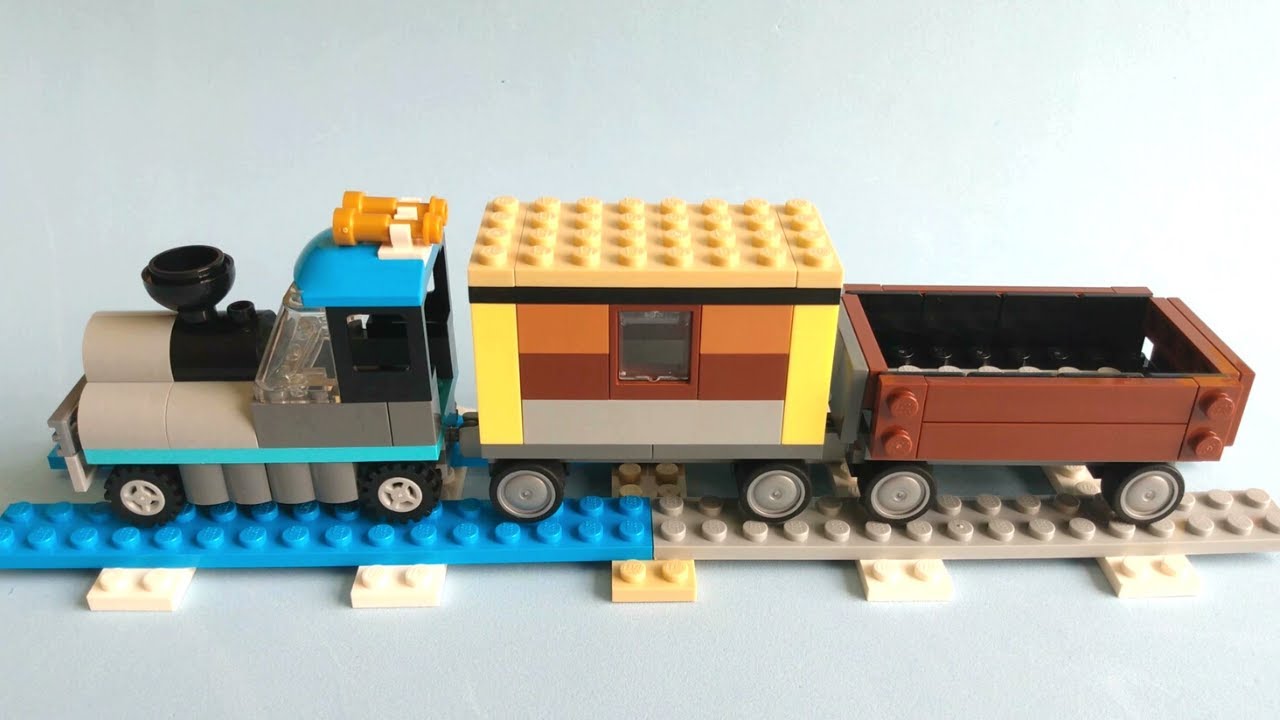 Como Fazer Trem de LEGO - Tutorial - YouTube