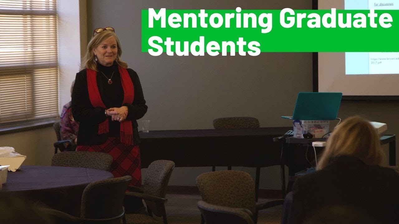 Mentoring Graduate Students - YouTube