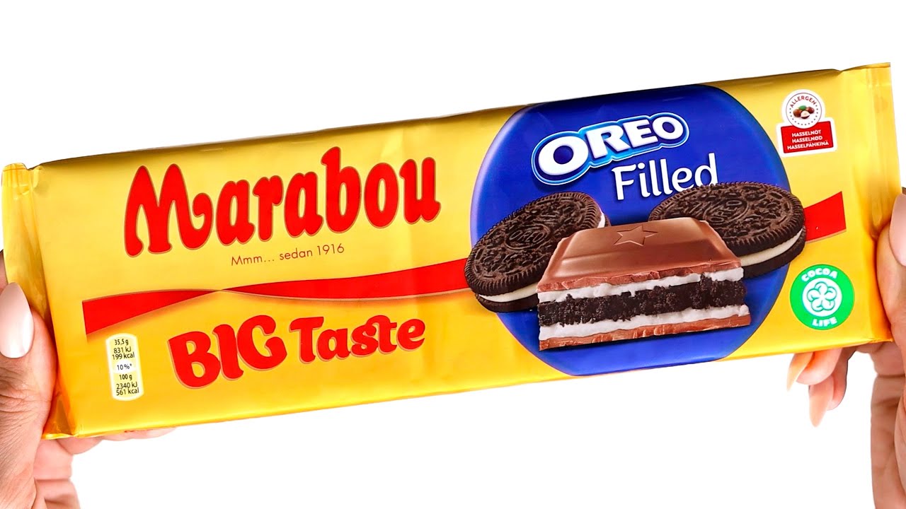 MARABOU OREO FILLED - YouTube