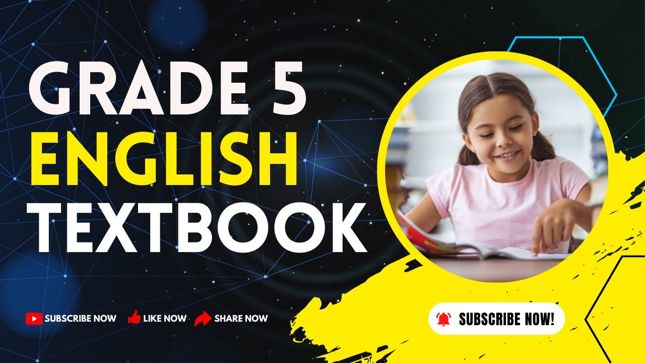 Grade 5 New English Text book BY CDC 2080 - YouTube