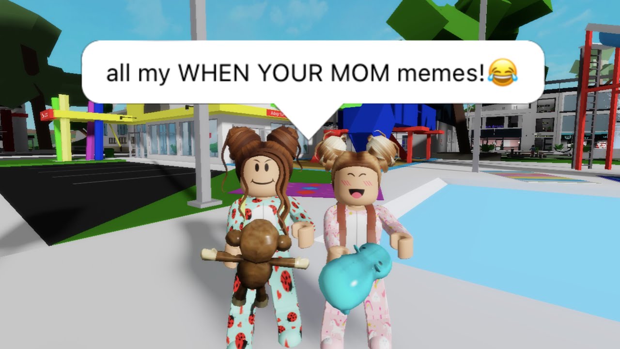 All my WHEN YOUR MOM videos in 8 minutes!😂| Roblox meme| Roblox tiktok ...