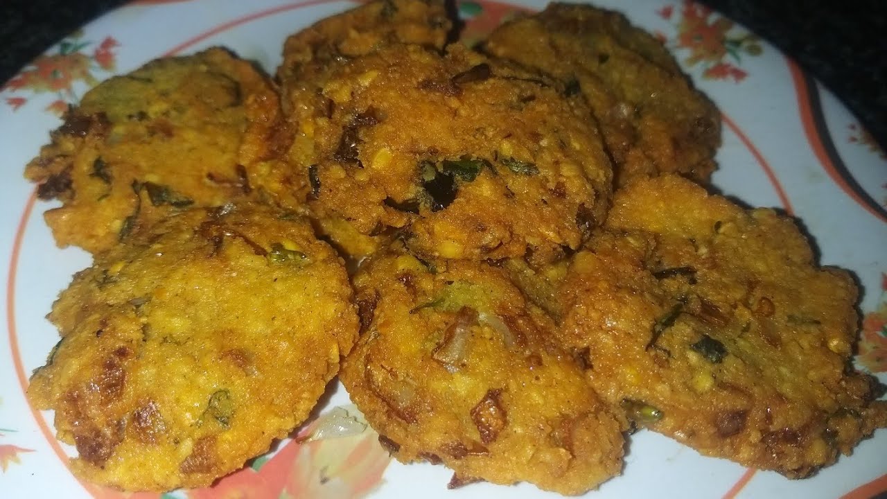 Kadala Paruppu Vada | Channa Vada | Evening Recipes @FaRi2717 - YouTube