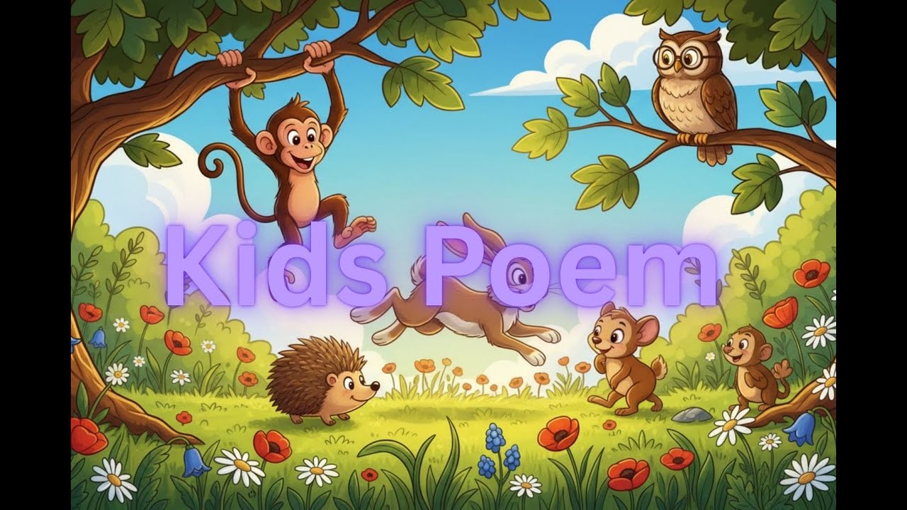 kids poem | Melody | kids Melody Fun| Fun Rhymes - YouTube