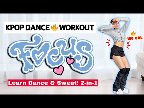 🔥Learn K-pop Dance & Lose Weight🔥Hearts2Hearts 'Focus' Kpop Dance Workout by Kpop Dancer