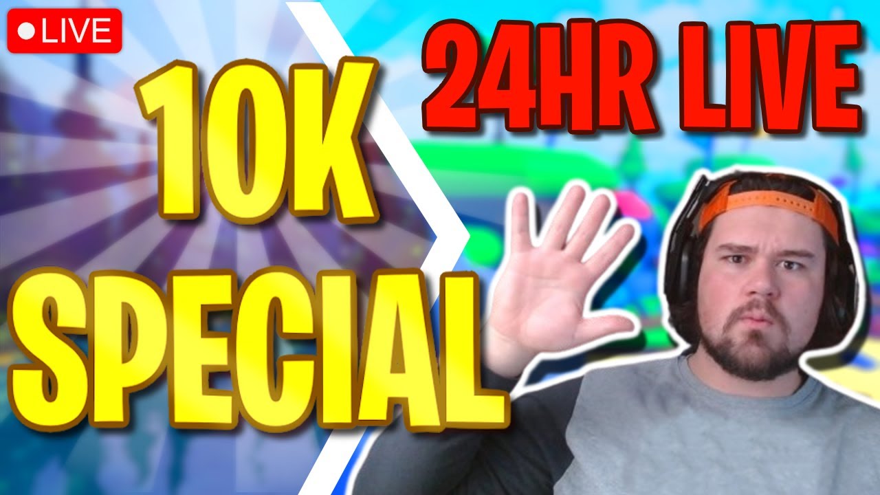 24 HOUR STREAM - THANK YOU SO MUCH FOR 10,000 - 10K ROBUX FOR 10K - YouTube