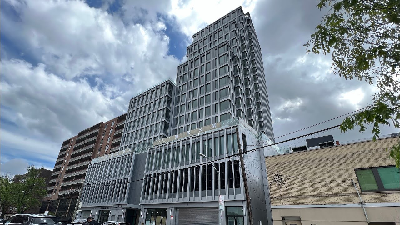 Flushing Queens, Previewing NuSun Tower, Penthouse unit @ 136-18 Maple ...