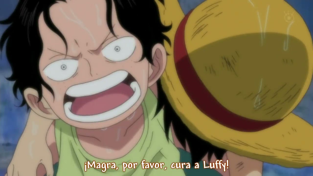 Luffy es atacado por un oso | One Piece - YouTube