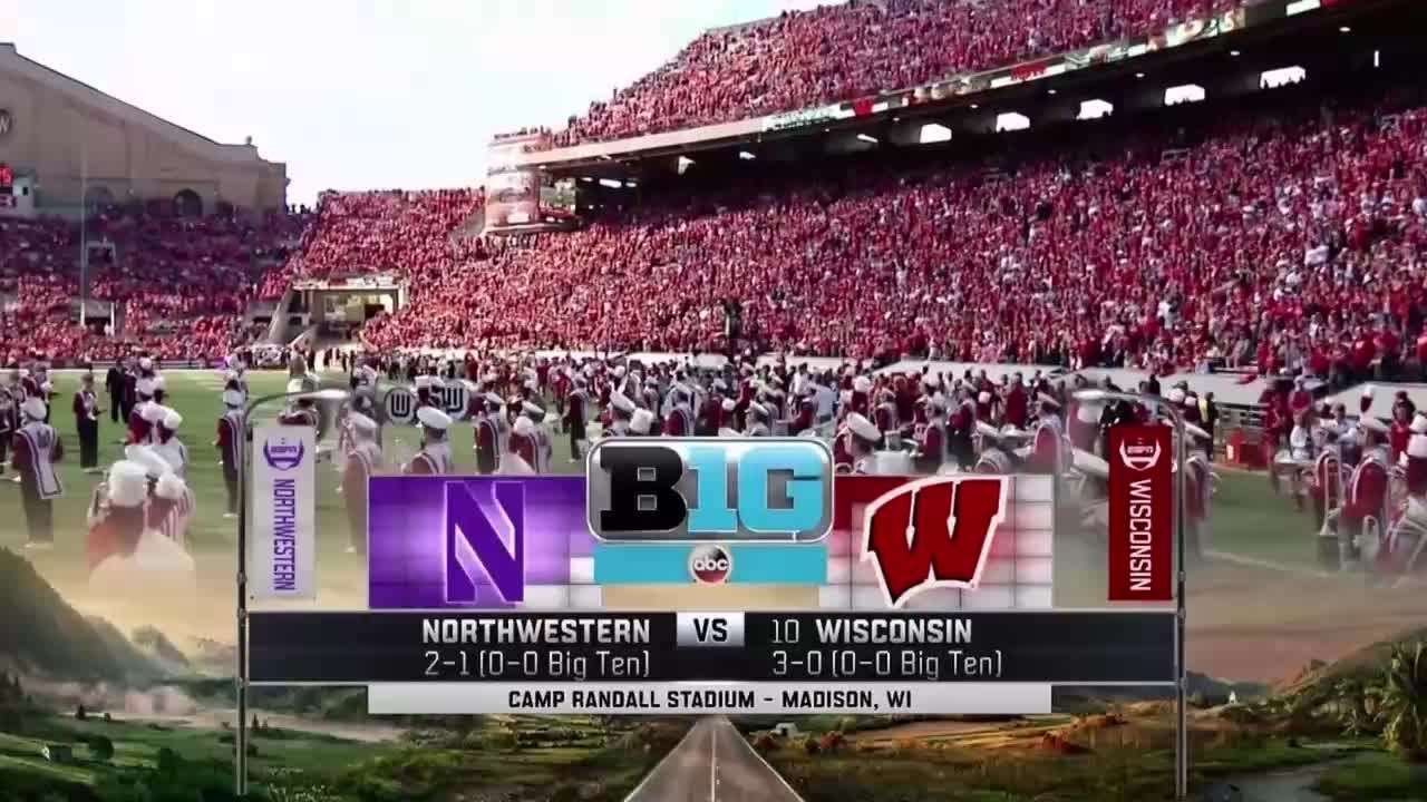 Football - Wisconsin Game Highlights (9/30/17) - YouTube